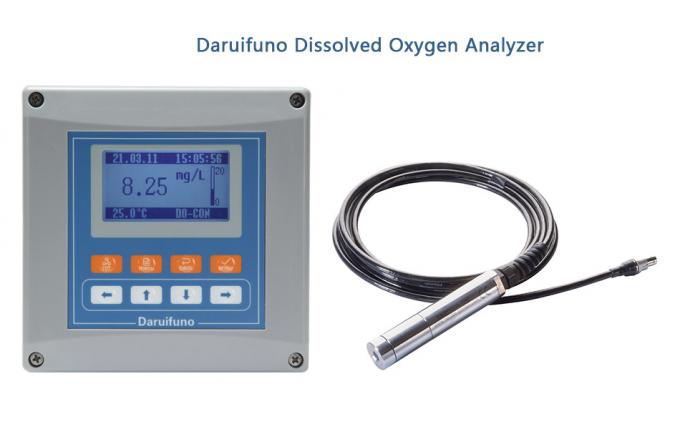 Water Digital Dissolved Oxygen Analyzer Luminescence DO Probe RS485