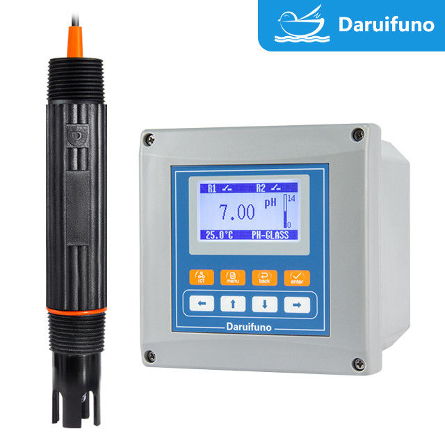 3.2 Inch Graphic LCD Display RS485 Online pH ORP Meter Controller For ...