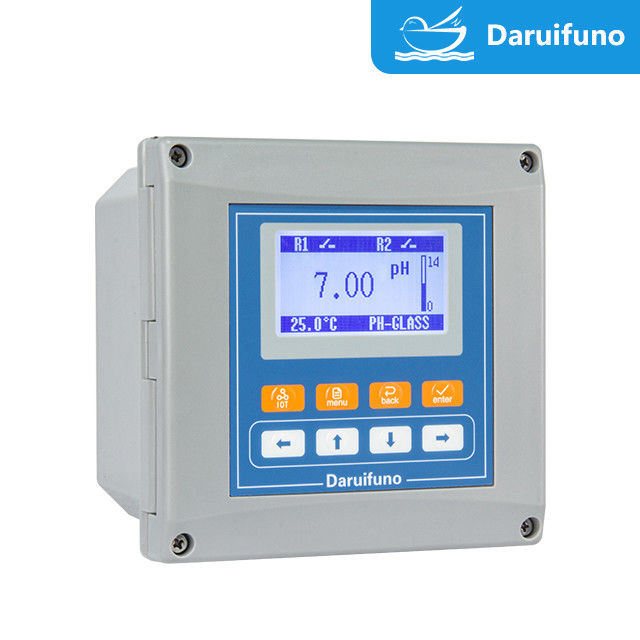 High Precision 4~20mA or 0~20mA IP66 pH ORP Meter Controller For Waste ...