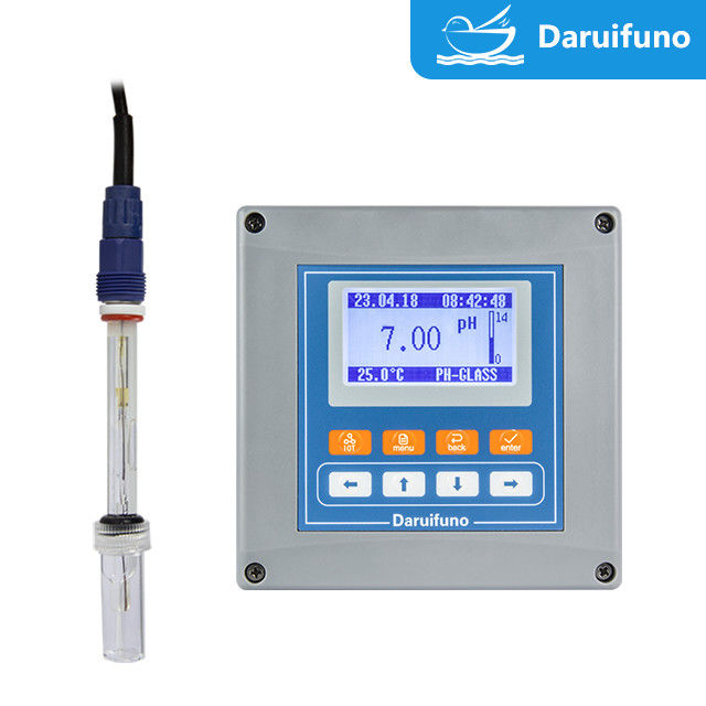 Two Relays Control Dosing Analog PH / ORP Controller For Sewage Or ...
