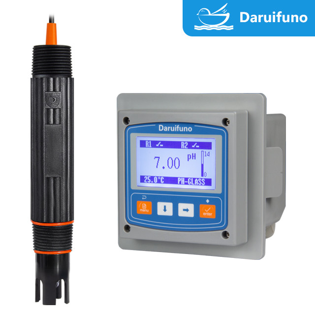 100~240V 4-20mA RS485 Online pH Controller With Automatic Dosing ...